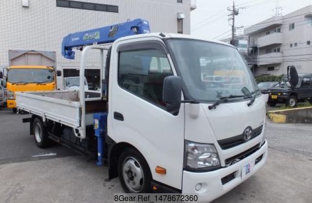 Used 2013 TOYOTA Dyna CRANE TRUCK For Sale Ref_1478672360 | 8Gear
