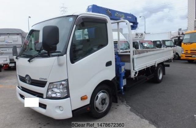 Used 2013 TOYOTA Dyna CRANE TRUCK For Sale Ref_1478672360 | 8Gear