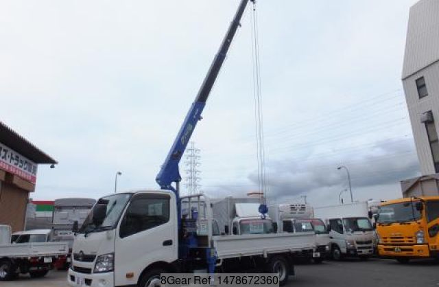 Used 2013 TOYOTA Dyna CRANE TRUCK For Sale Ref_1478672360 | 8Gear