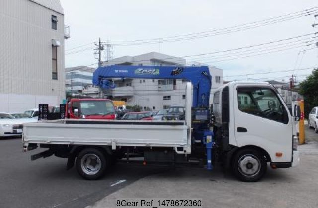 Used 2013 TOYOTA Dyna CRANE TRUCK For Sale Ref_1478672360 | 8Gear
